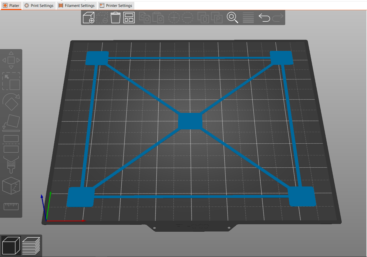 Complete bed leveling kit: zigzag line and patterns for round and ...