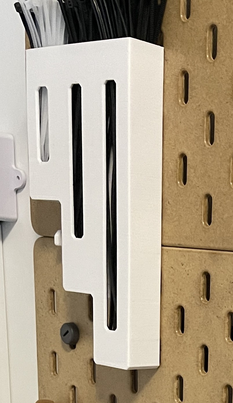 Zip Tie Box - Kabelbinder Box - Skadis by Matze030 | Download free STL ...
