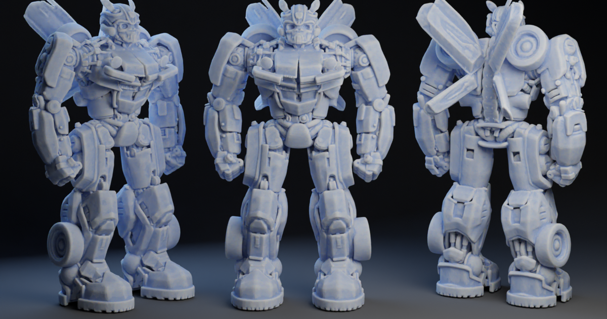 Bumblebee Autobot by Peter Farell | Download free STL model ...