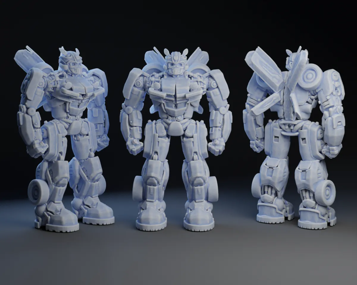 Bumblebee Autobot by Peter Farell | Download free STL model ...