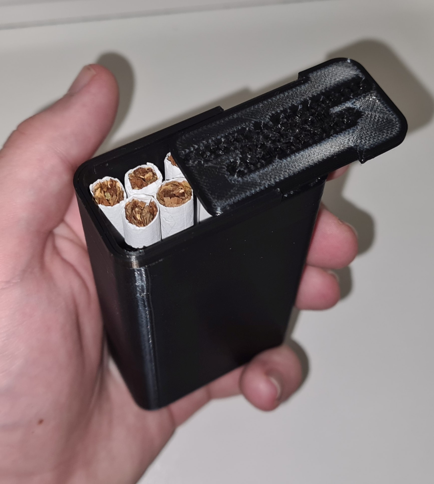 Cigarette case with lighter space by OliverS1 | Download free STL model ...