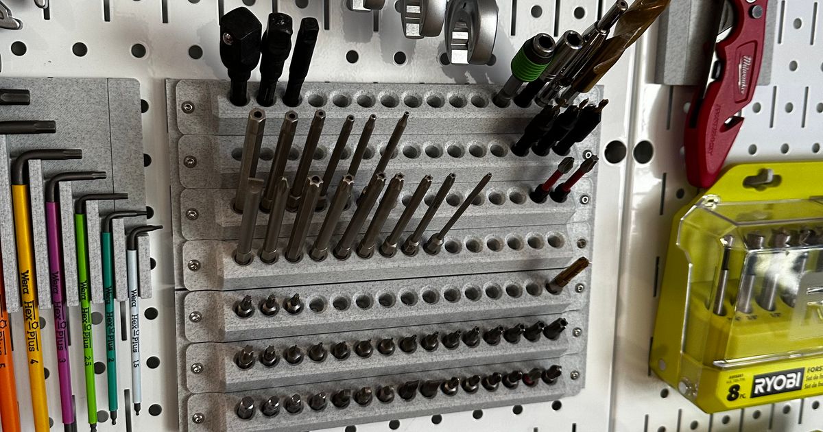 Magnetic Bit Holder for 4 and 6mm Bits on Wall Control System by ...