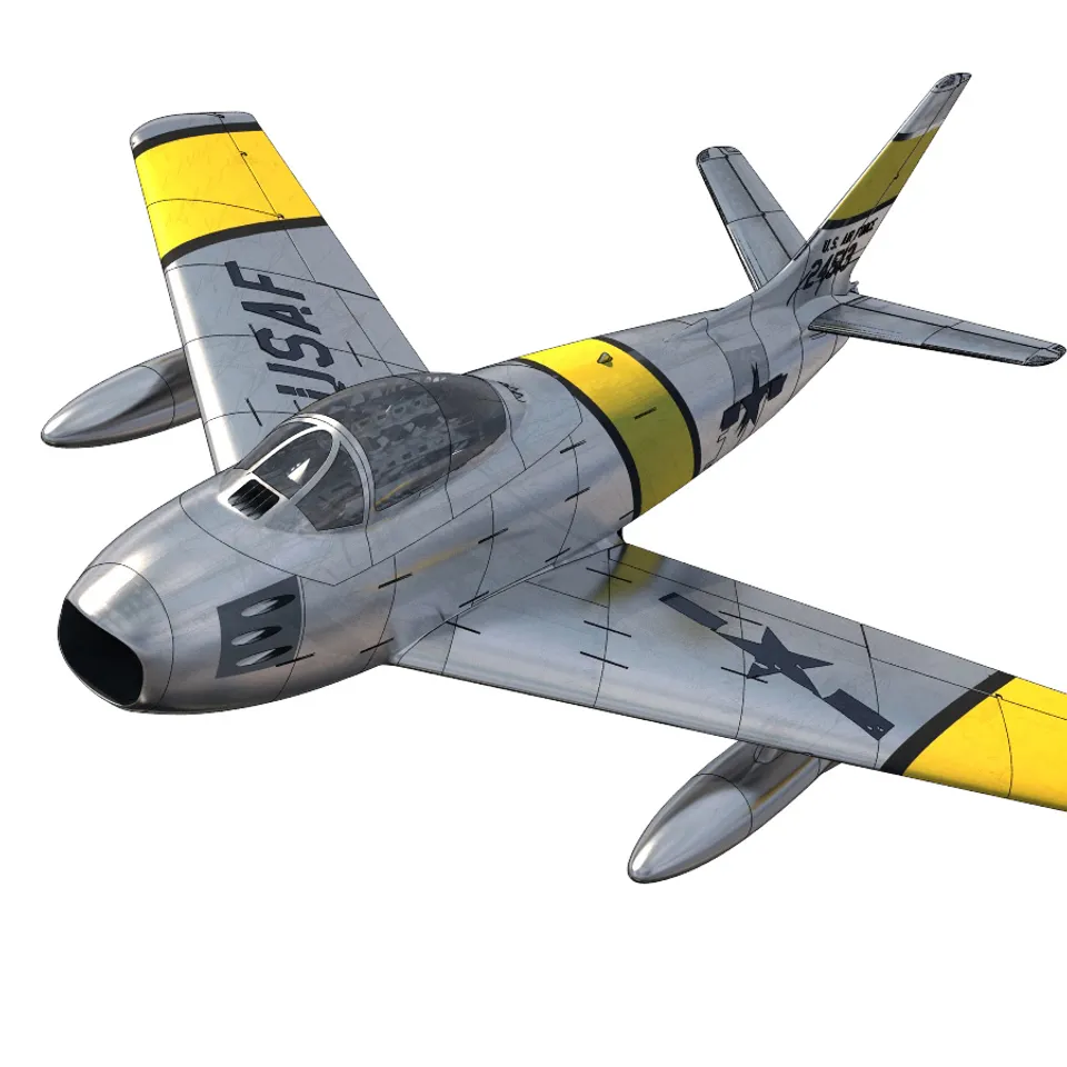 F-86 Sabre by 3DLabPrint | Download free STL model | Printables.com