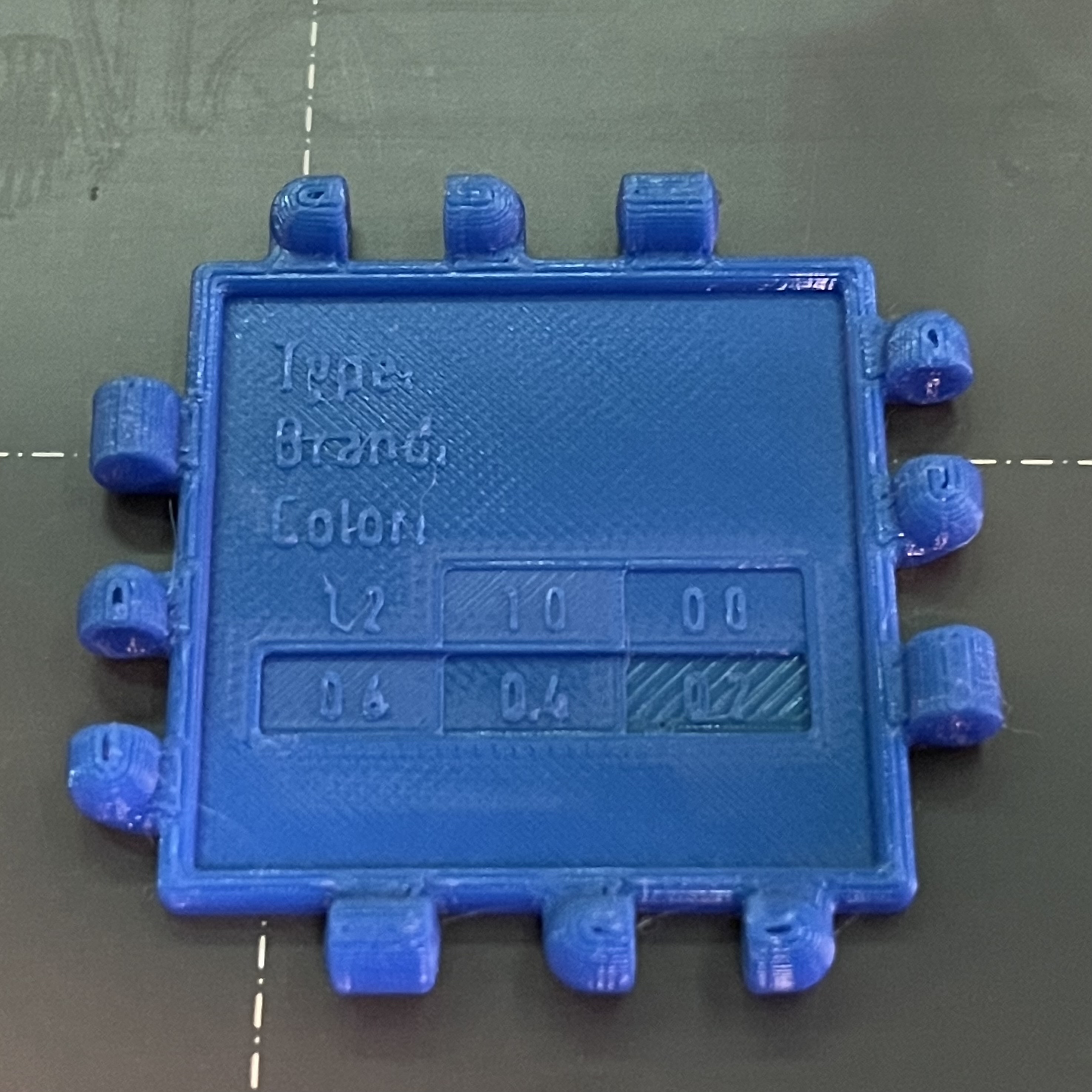 Polypanel Filament Swatches by Krisas Man | Download free STL model | Printables.com