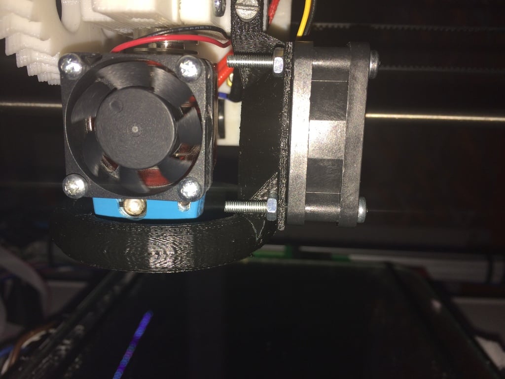 E3Dv6 compact - 40mm Fan Duct by big12boy | Download free STL model ...