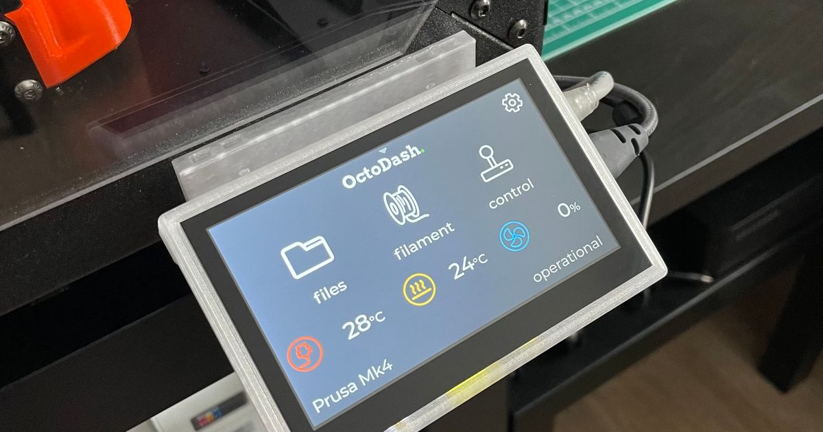 Original Prusa Enclosure BTT PI TFT43 DIP Case by DaHouzKat | Download ...
