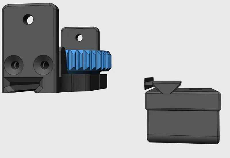 Open 4x5 rail camera (WIP) by Velvia | Download free STL model ...