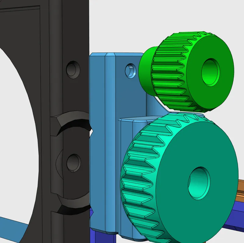 Open 4x5 rail camera (WIP) by Velvia | Download free STL model ...