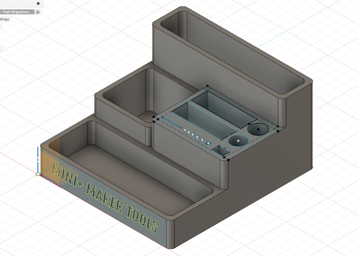 Prusa MINI+ Tool Organizer by Andrew Liyanage | Download free STL model ...