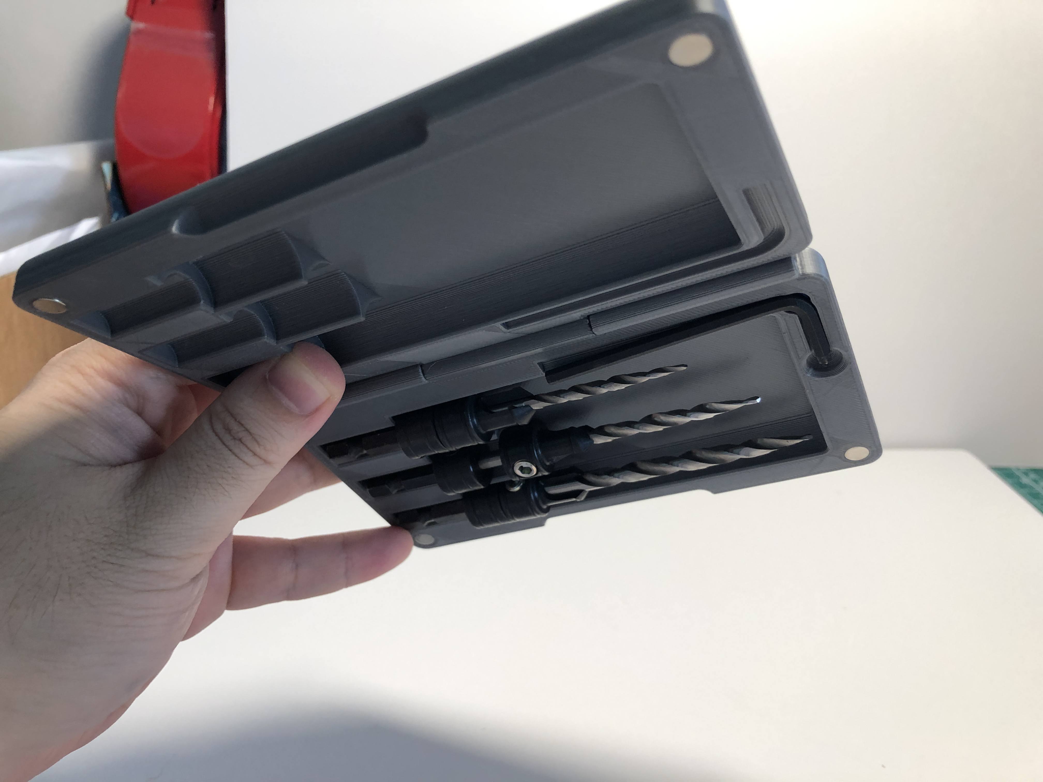 Countersink Drill Bit Case (Magnetic) by Jonathan | Download free STL ...