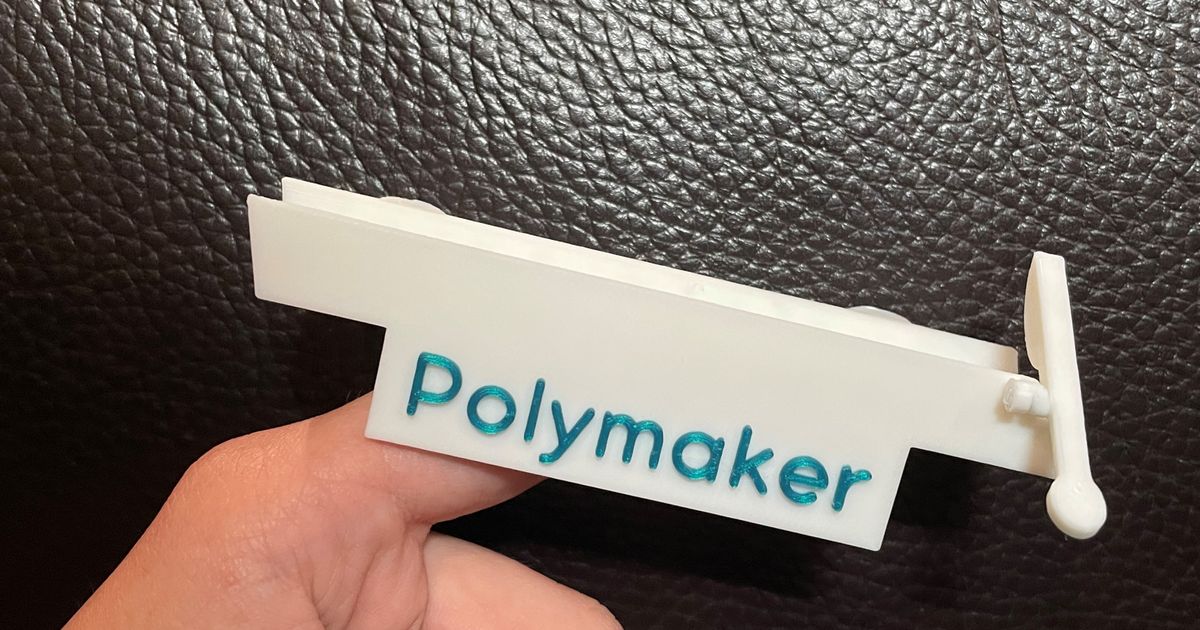 Polymaker Marble Track Start Gate by SmileyPrinter | Download free STL ...