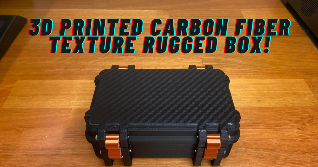 RUGGED BOX WITH COOL TEXTURE by Profissão maker | Download free STL model | Printables.com