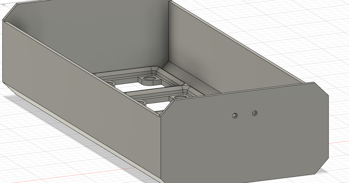 Modular Gridfinity Drawer 2x5 no Handle by Luis Manuel Ramirez ...