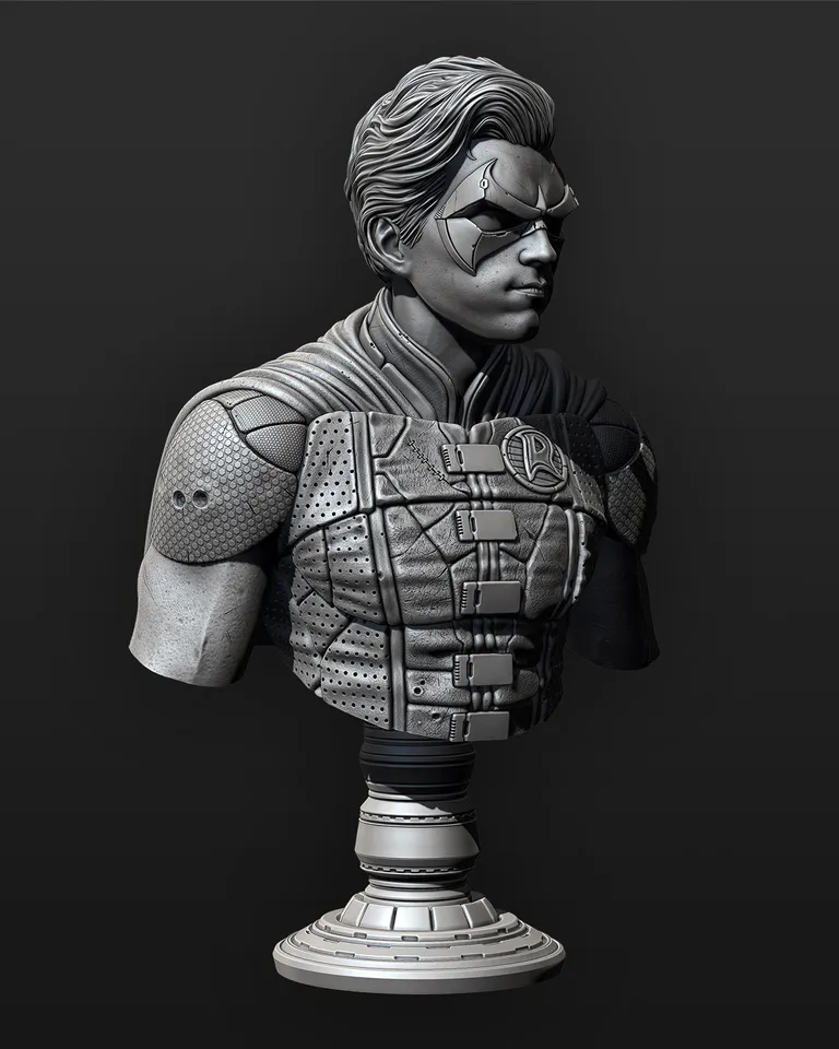 Tom Holland as Robin Bust (pre-supported) by Eastman | Download free ...