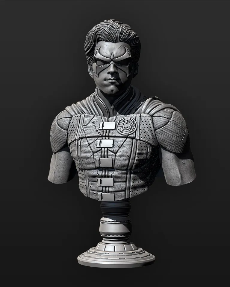 Tom Holland as Robin Bust (pre-supported) by Eastman | Download free ...