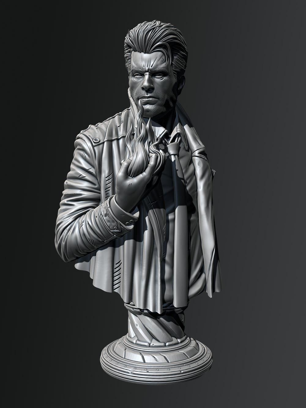 Constantine Bust (pre-supported) by Eastman | Download free STL model ...