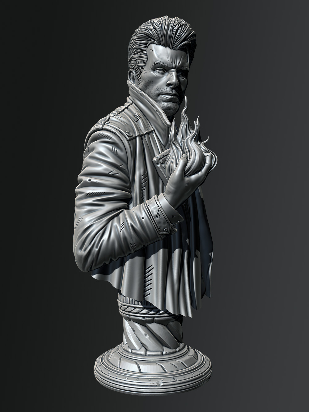 Constantine Bust (pre-supported) by Eastman | Download free STL model ...