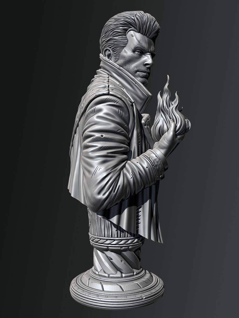 Constantine Bust (pre-supported) by Eastman | Download free STL model ...