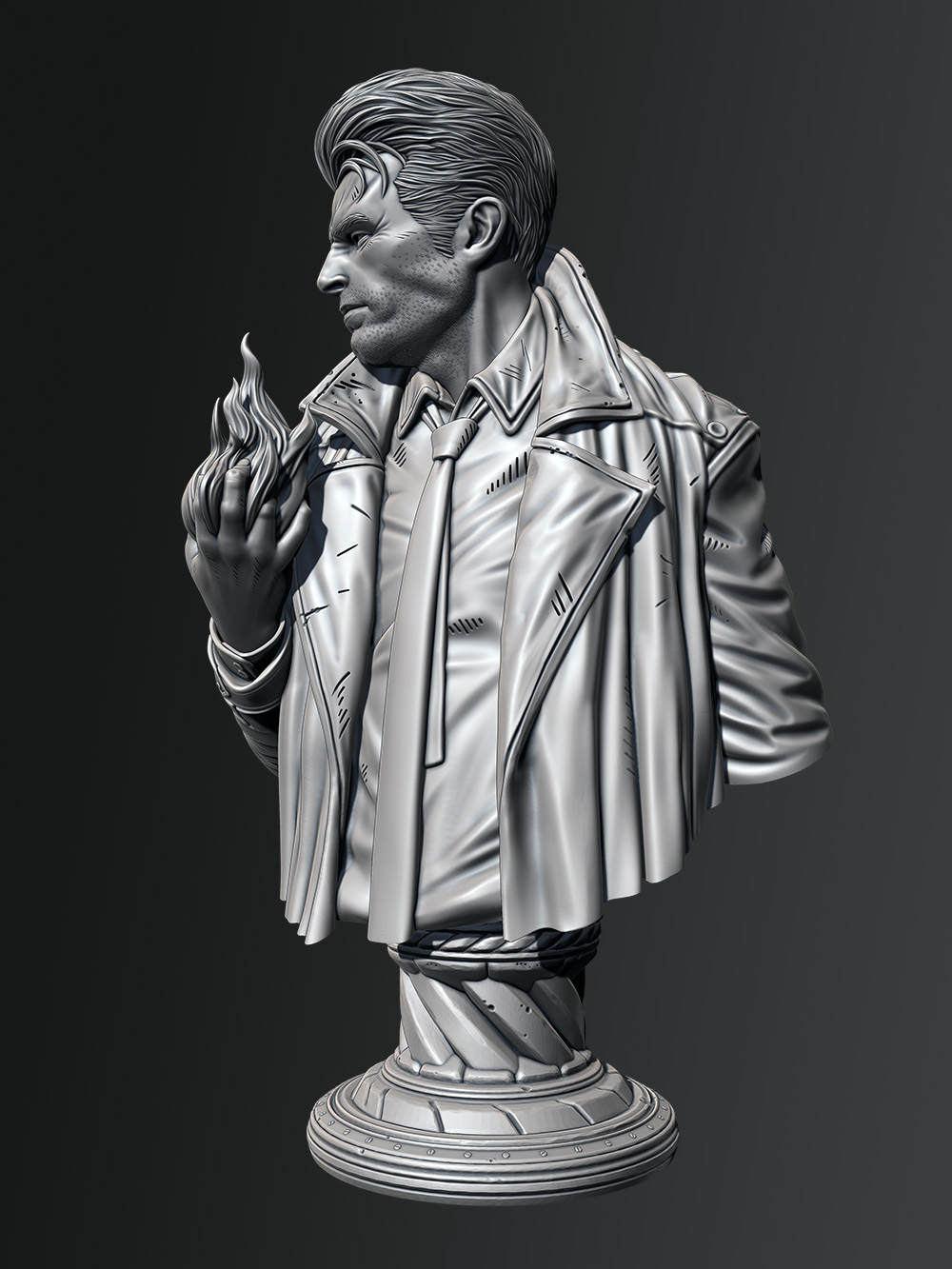 Constantine Bust (pre-supported) by Eastman | Download free STL model ...