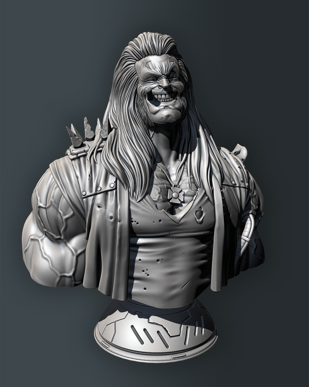 Lobo Bust - STL 3D print files♉️ Aventure-se na emoção do jogo de damas!