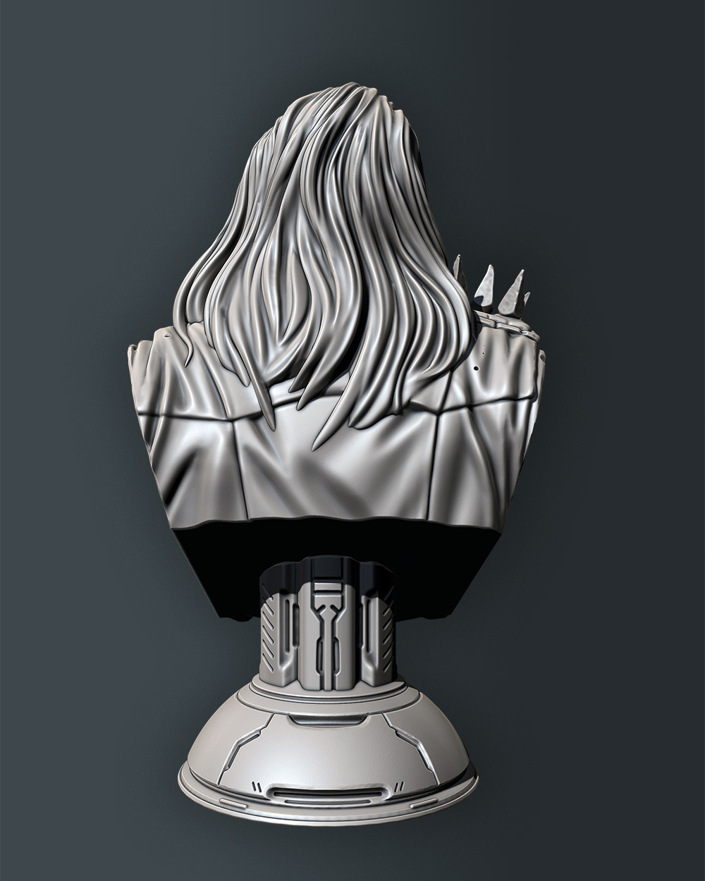 Lobo Bust (pre-supported) by Eastman | Download free STL model ...