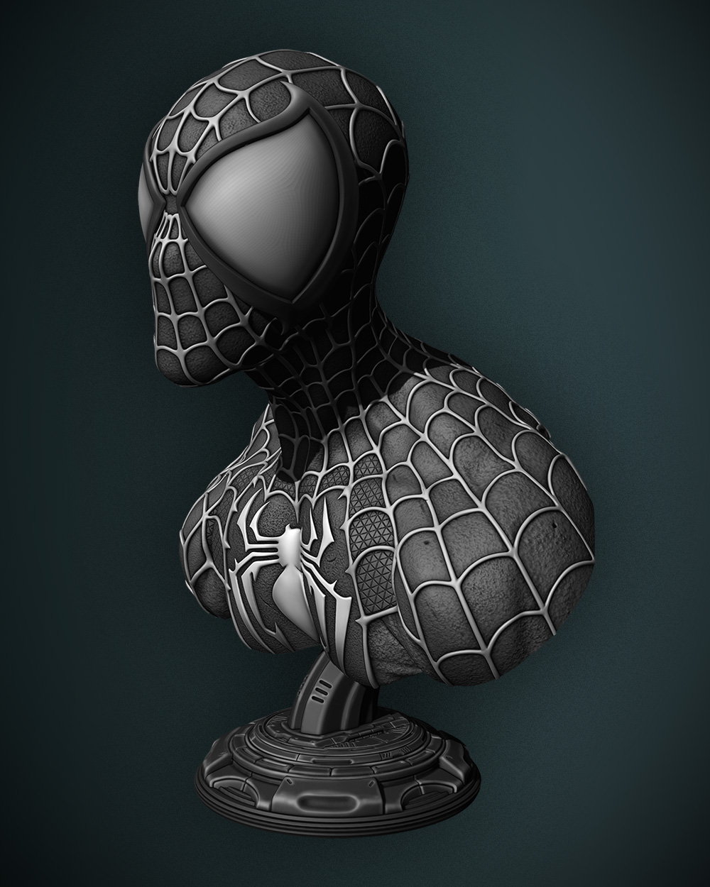 Spider-Man Bust (pre-supported) by Eastman | Printables Store