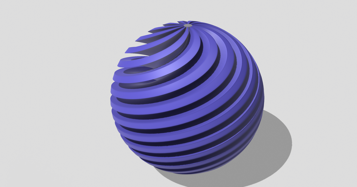 Ball by Joshua Vucelich | Download free STL model | Printables.com