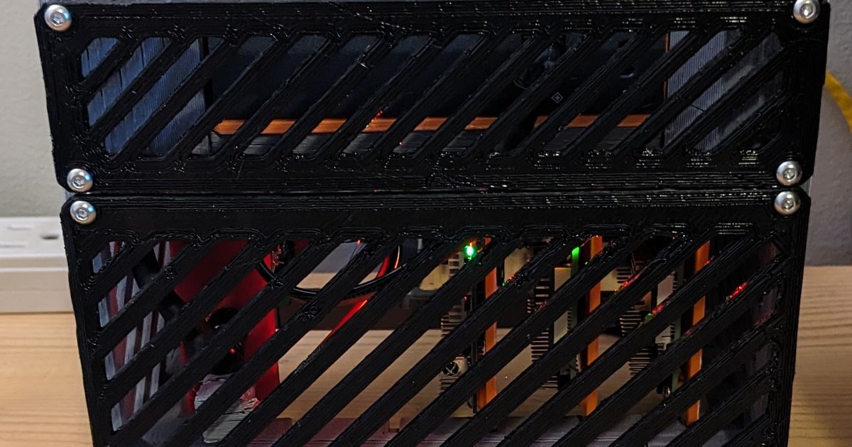 Raspberry Pi Compute Cluster - F90III-Y by AlecJDavidson | Download ...