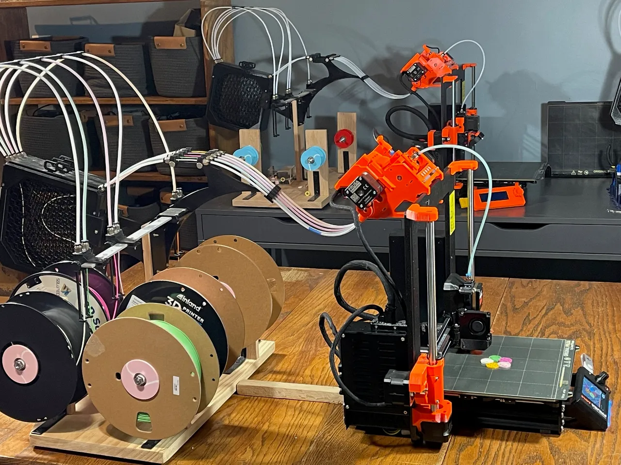 MCS - Multi Color System for Prusa MMU3 by Real 3D Prints | Download ...