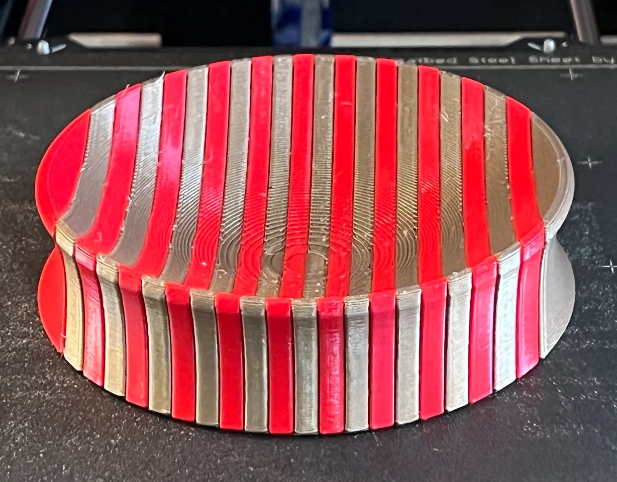 Striped Bowl MMU by muddymaker | Download free STL model | Printables.com