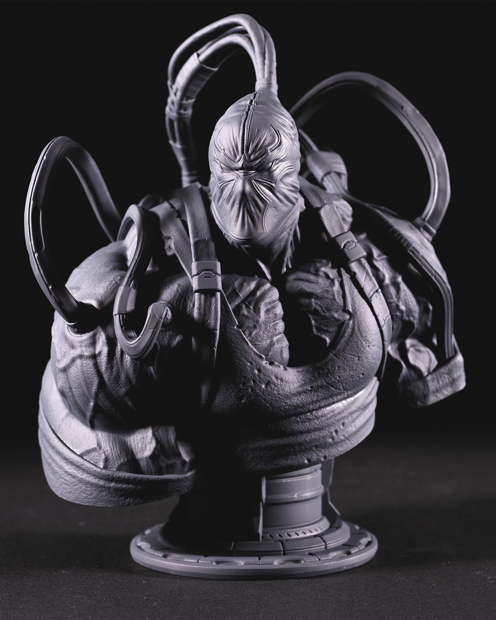 Bane Bust (pre-supported) by Eastman | Download free STL model ...