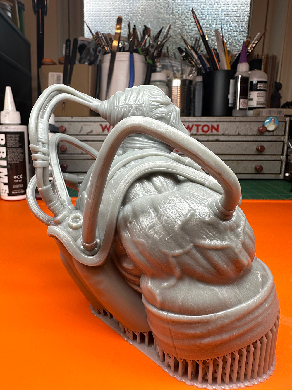 Bane Bust (pre-supported) by Eastman | Download free STL model ...