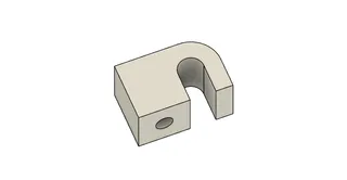 Cable clip wall by dantech | Download free STL model | Printables.com