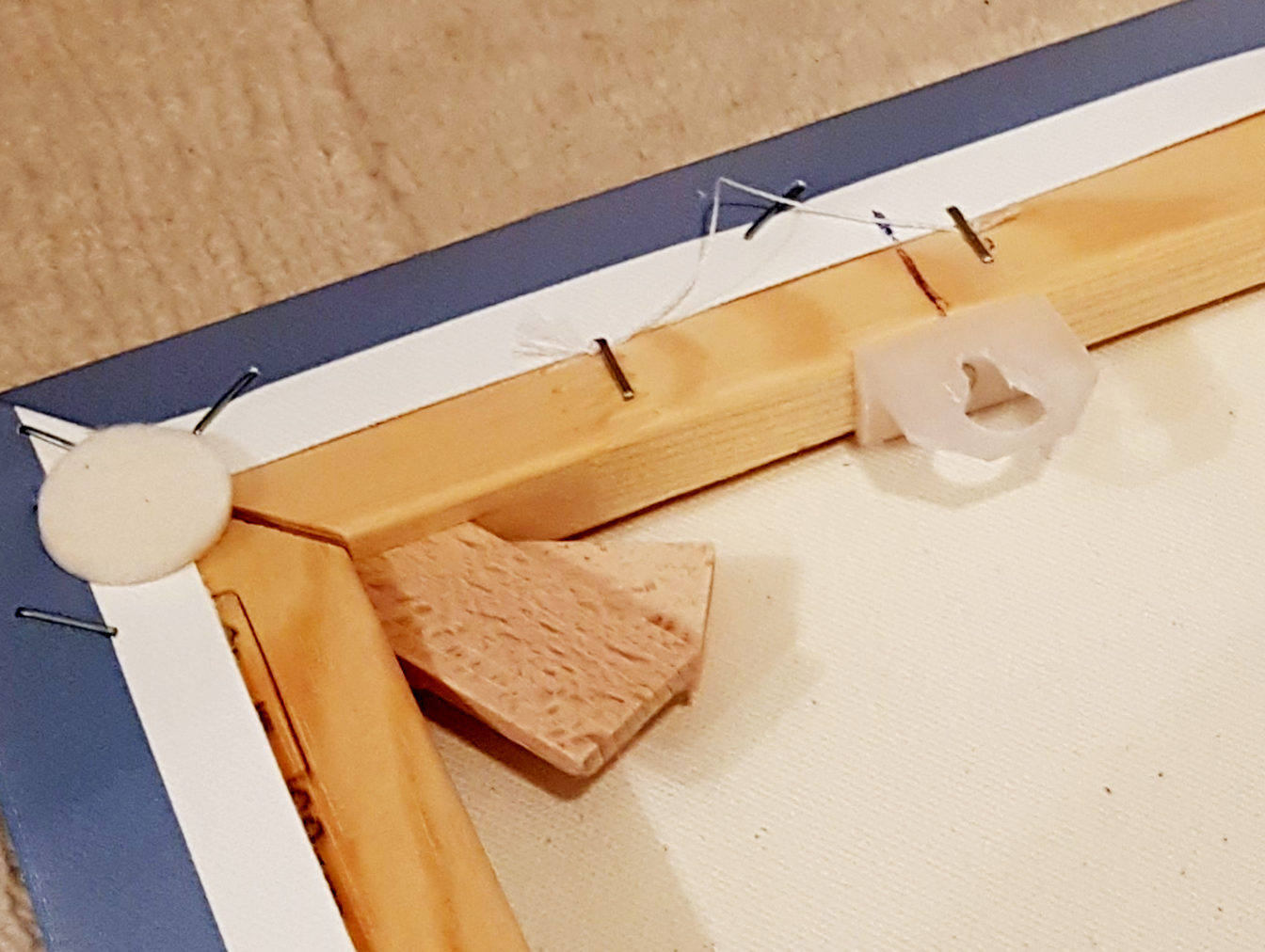 Picture hook for wooden frame, canvas printed posters by HD_Creator ...