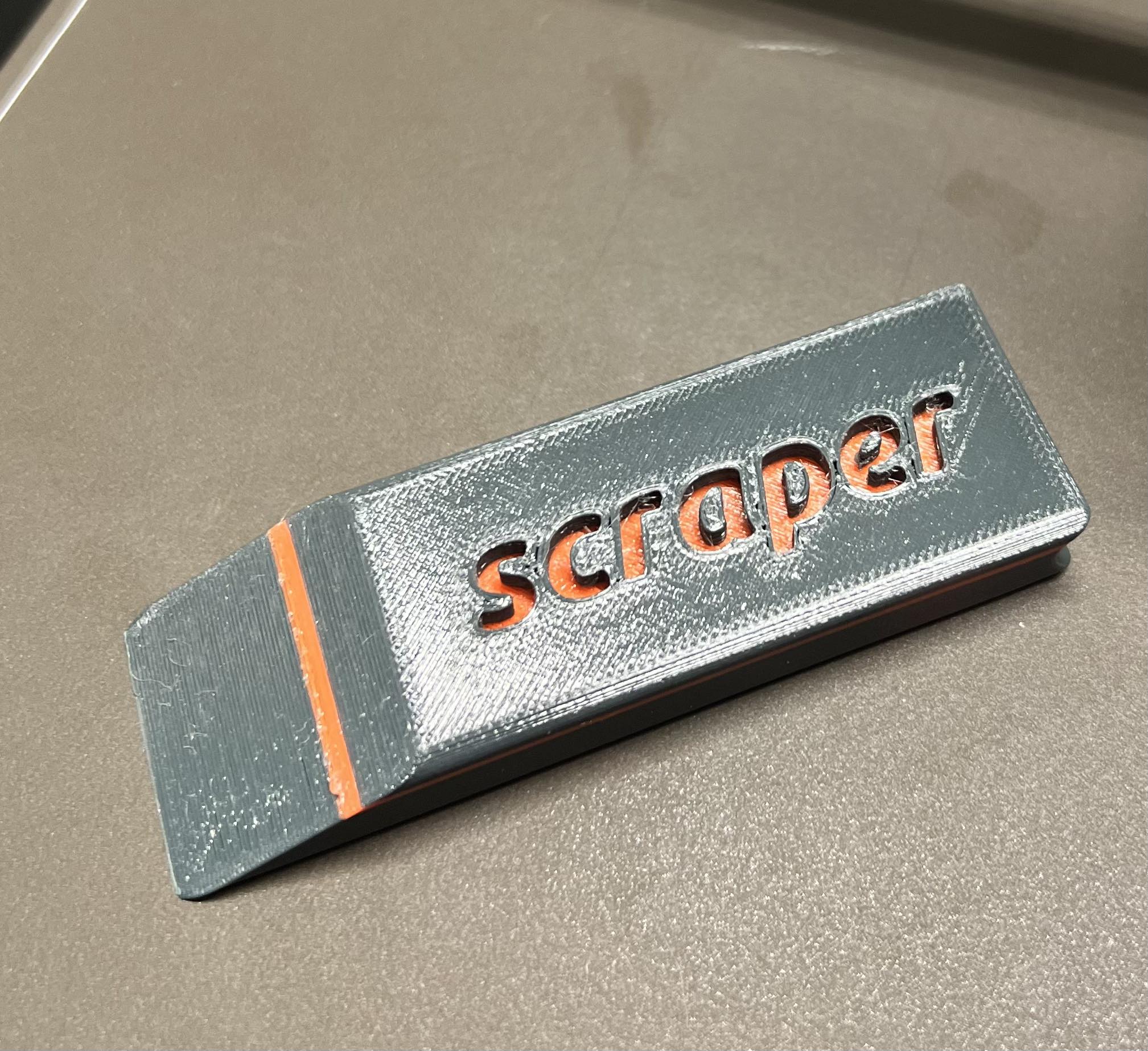 Little Scraper - Printbed scraper by Roman | Download free STL model ...