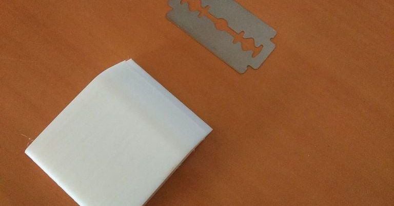 Razor blade holder - Simple scrapper by pandax | Download free STL ...