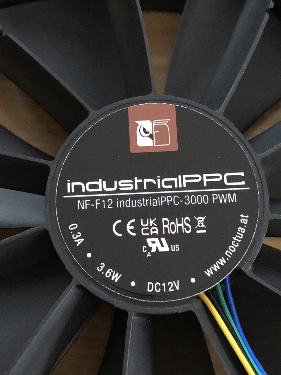 Case Fan 120mm for Ikea Lack Enclosure with Automatic Ventilation Flaps ...