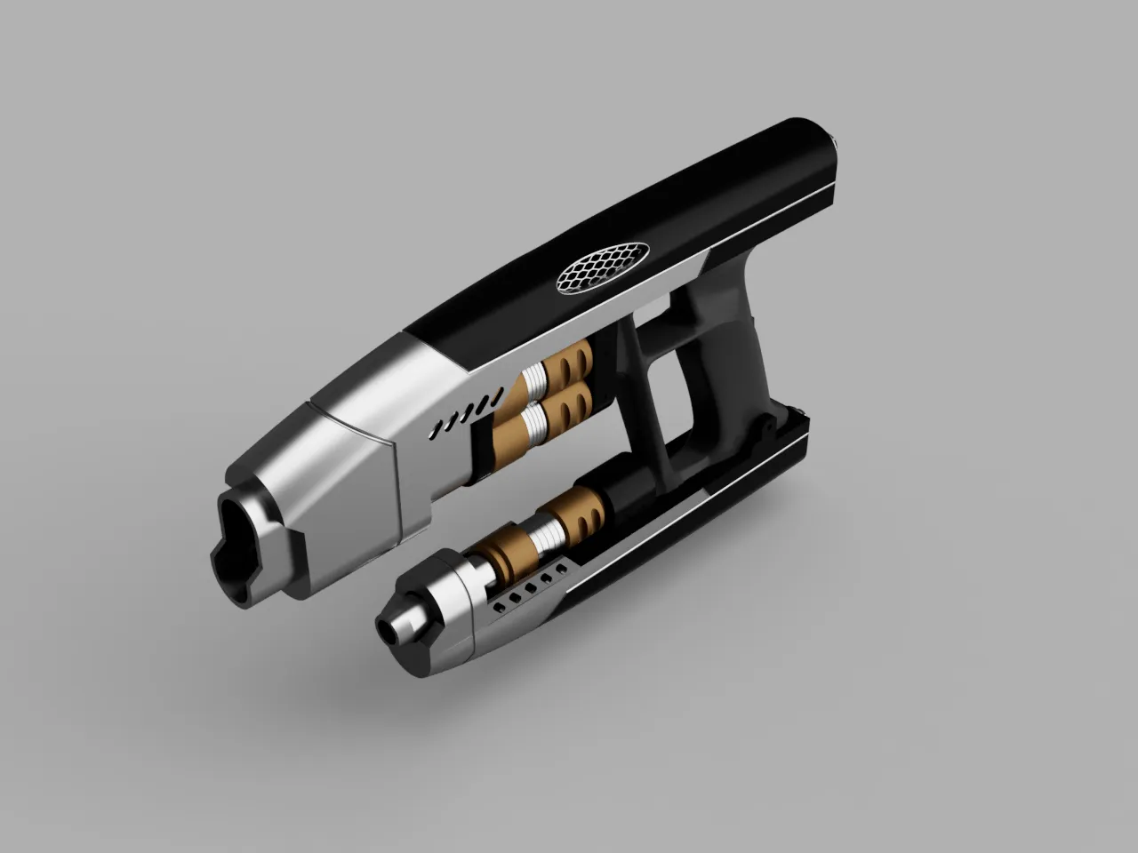 Star Lord's Quad Blasters by Tasartir | Download free STL model ...