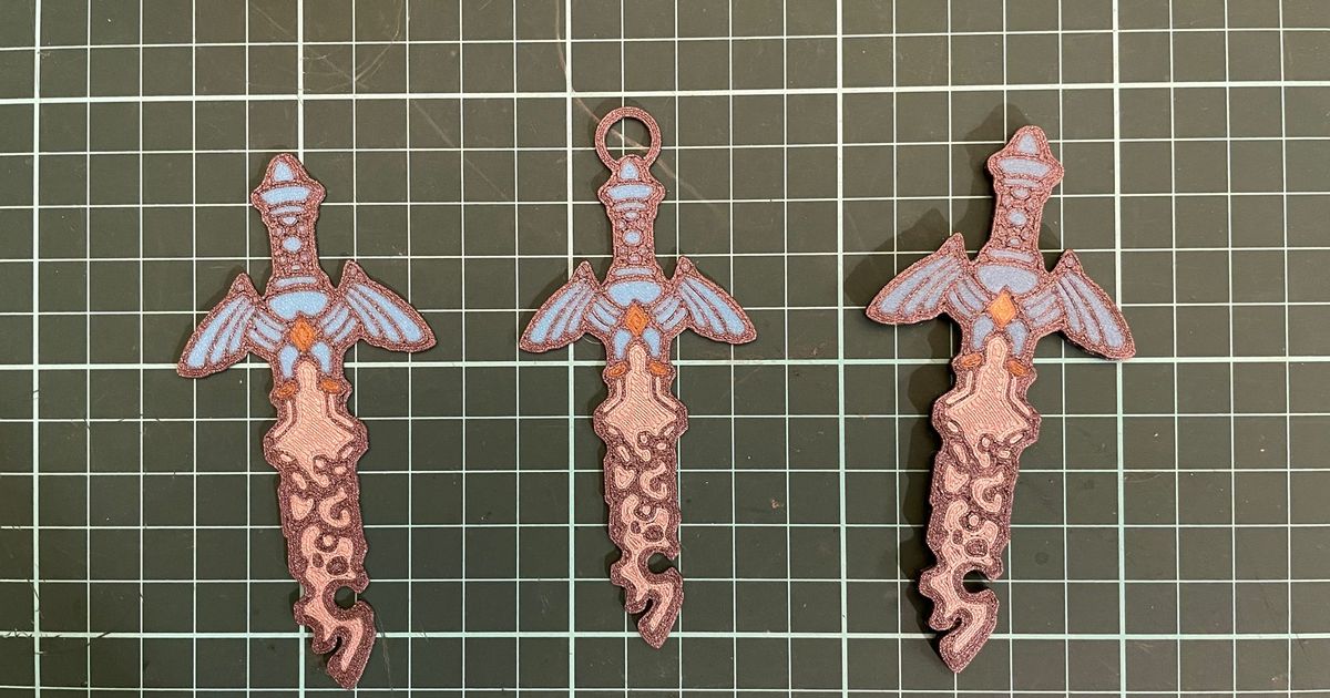 Decayed Master Sword Magnet by Skillos | Download free STL model ...