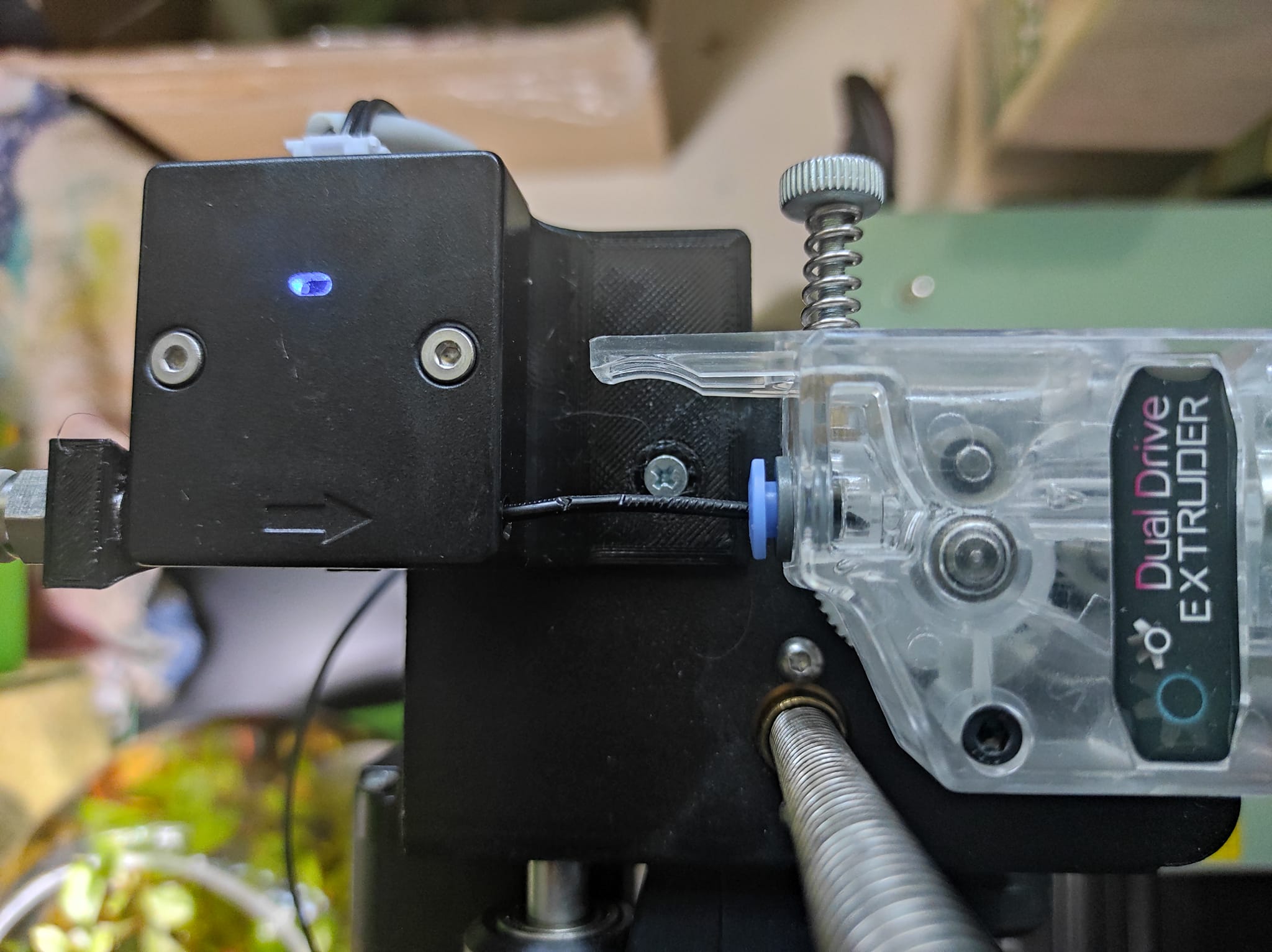 Filament Sensor Adapter for BMG Extruder upgrade on Elegoo Neptune 2 by ...