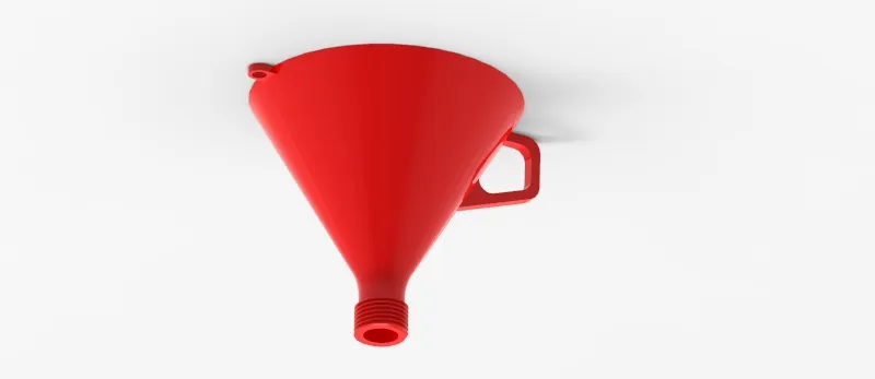 Funnel with BSP thread by 3D2H | Download free STL model | Printables.com
