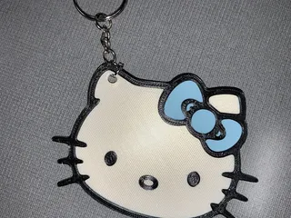 Hello kitty Keychain by Bradley Corl | Download free STL model ...