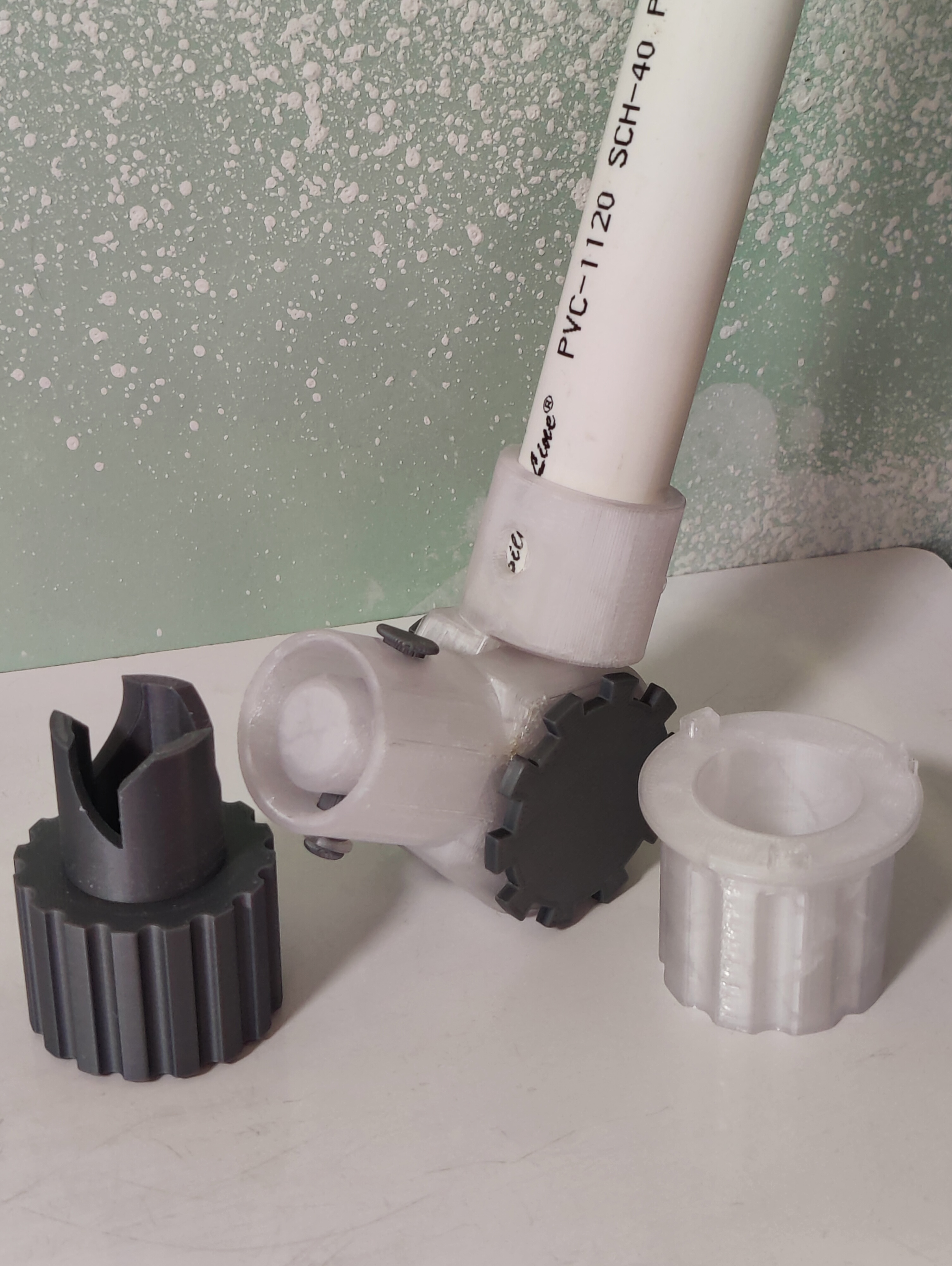 PVC Joint (Adjustable) by MadTNOTN | Download free STL model ...