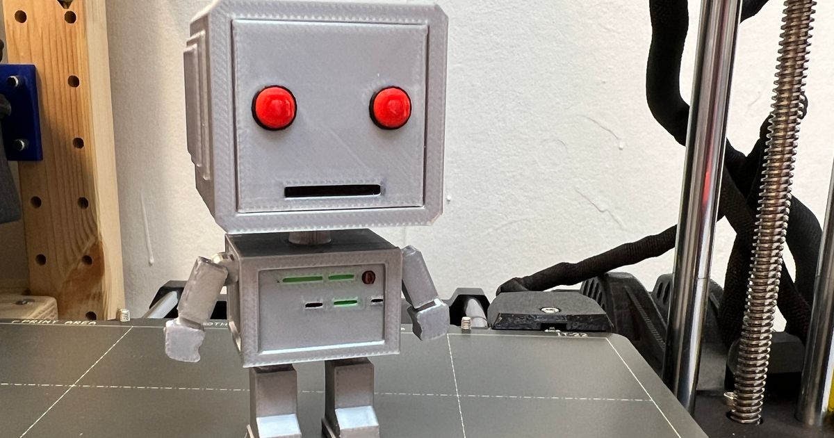 Helperbot by Andy Piper | Download free STL model | Printables.com