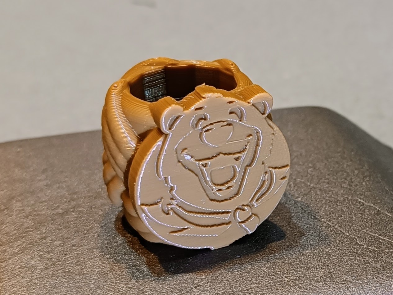 Baloo bear woggle. Cub Scout design. Scarf Ring. Pasapañuelos o canuto ...