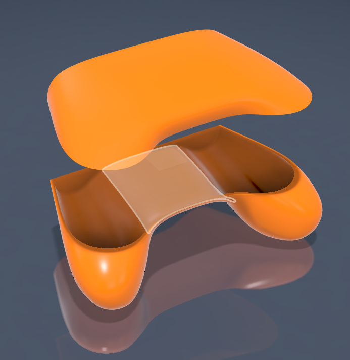 Game Controller/Gamepad Shell by LeCuboid | Download free STL model ...