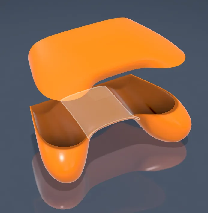 Game Controller/Gamepad Shell by LeCuboid | Download free STL model ...