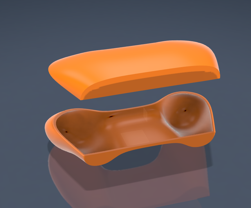 Game Controller/Gamepad Shell by LeCuboid | Download free STL model ...