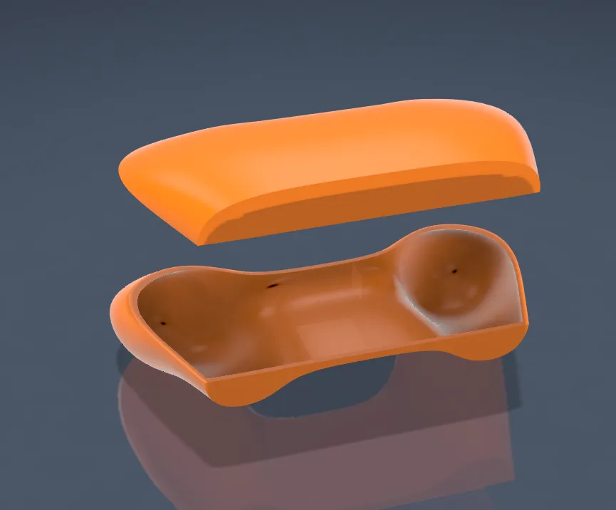 Game Controller/Gamepad Shell by LeCuboid | Download free STL model ...