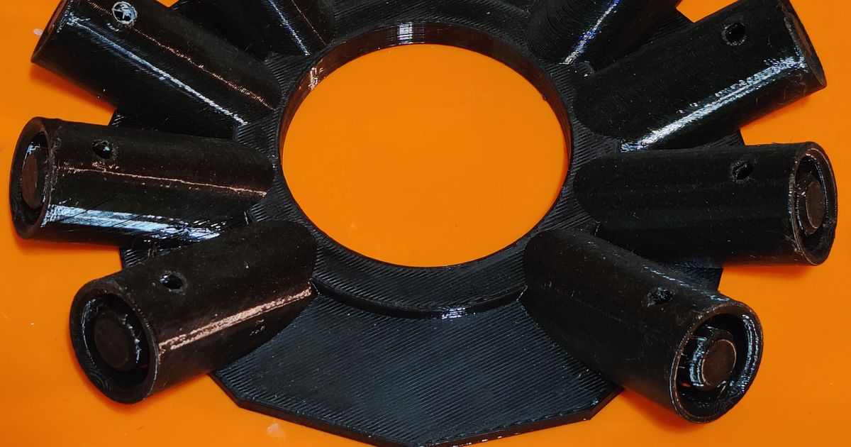 Spider Core (PVC Support) by MadTNOTN | Download free STL model ...